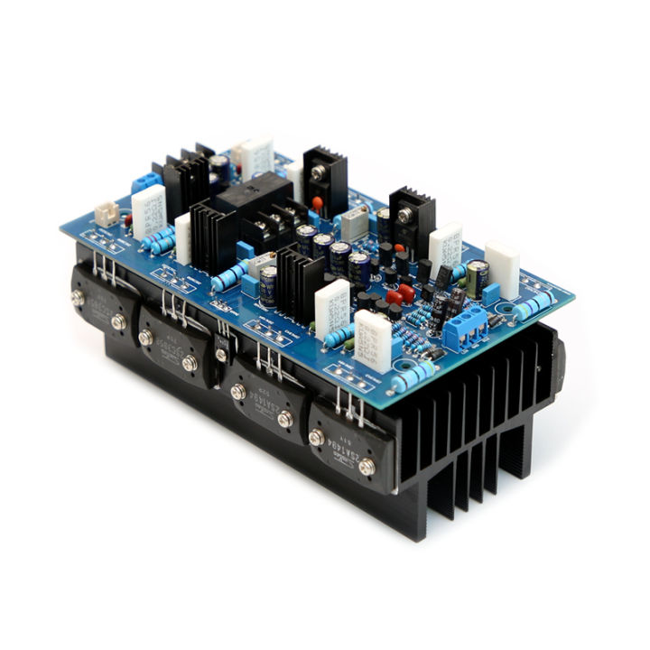 Yj00180-Sanken High-Power Dual Channel Amplifier Board with Radiator ...