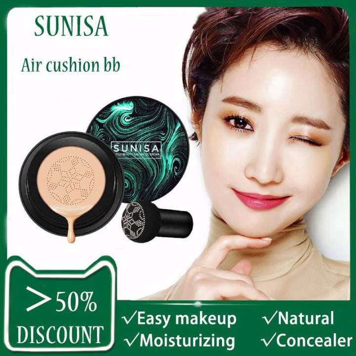 SUNISA New Mushroom Head Make up Cushion SUNISA Air Cushion CC Cream ...