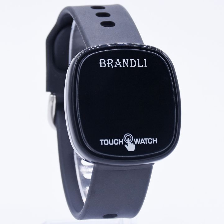 TERIMA COD jam tangan digital rubber karet LAMPU LED touch screen ...