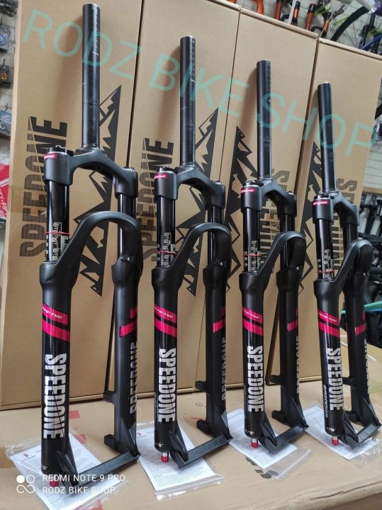 Speedone BAZOOKA Air Suspension Fork 27.5/29 MTB Mountain Bike Air Fork ...
