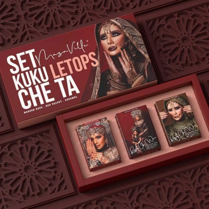 Inai Set Kuku Cheta Letups | Lazada