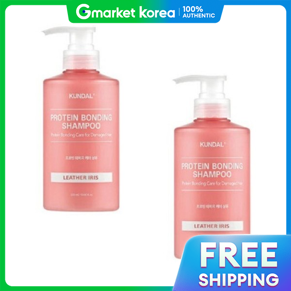 KUNDAL | Kundal Protein Damage Care Shampoo Leather Iris 500ml x 2 ...