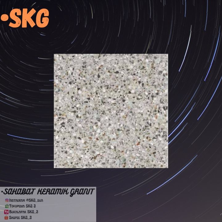 Granit Infiniti 60x60 Terrazo Venice Grey | Lazada Indonesia