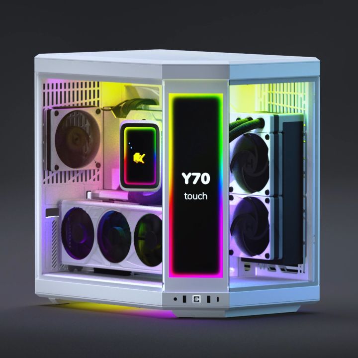 [HYTE Official Store] HYTE Y70 14.9 TOUCH INFINITE BLACK/BLACK ...