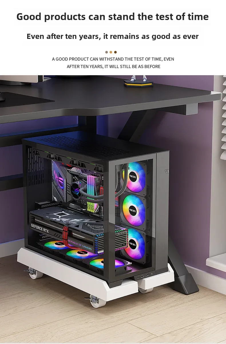 Mobile Computer Laptop Stand Desktop Computer Adjustable Bracket Heat ...