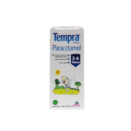 tempra Paracetamol sirup 30 ml Paracetamol 2 tahun keatas sirup ...
