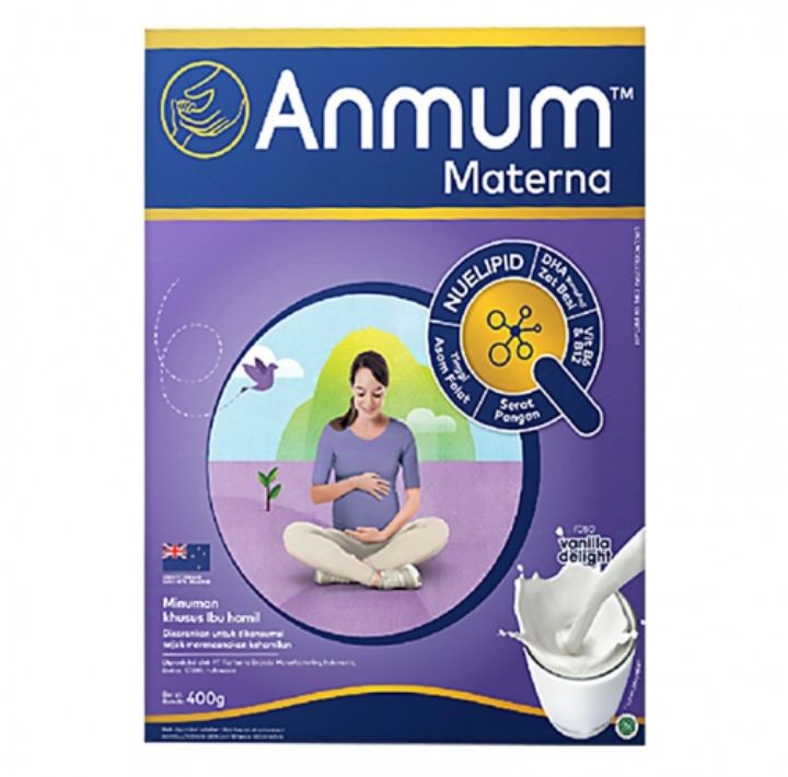 Anmum Materna Susu lbu Hamil Vanilla 400g | Lazada Indonesia