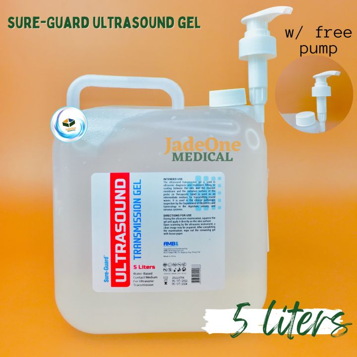 SURE-GUARD ULTRASOUND GEL (5 Liters) | Lazada PH