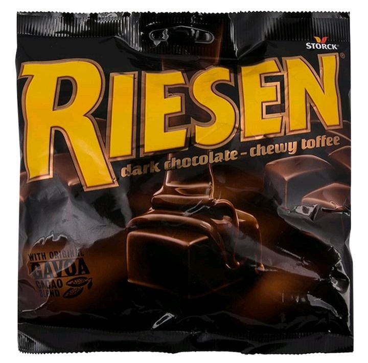 ไรเซน ทอฟฟี่รสช็อกโกแลตเคลือบดาร์กช็อกโกแลต Werther's Riesen Chocolate ...