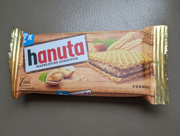 (3 pc) Hanuta Ferrero hazelnut wafer hazelnut sandwich family pack ...
