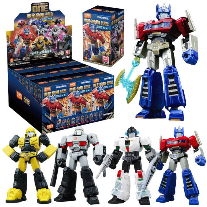 1/9Pcs Transformer One building block Splicing toys Orion Pax Optimus ...