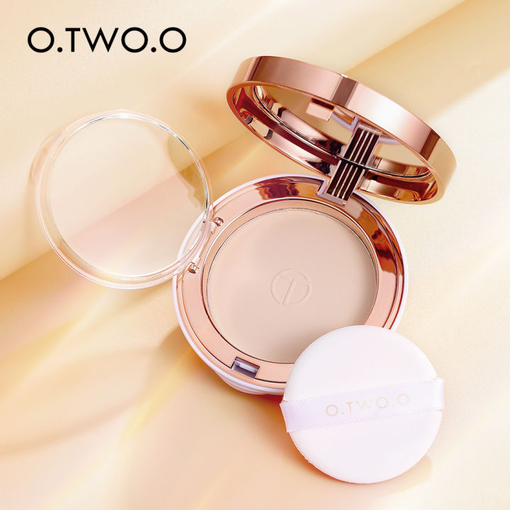 O.TWO.O Face Setting Powder Cushion Compact Powder Oil-Control 3 Colors ...