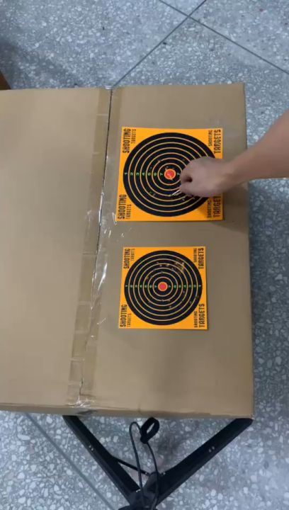 10pcs Adhesive Shooting Targets Reactive Splatter Paper Target Sticker ...