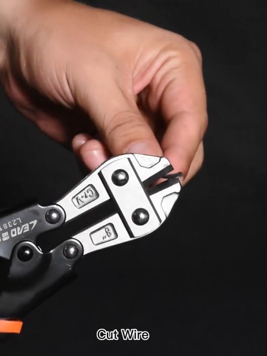 Gunting Beton Baja Besi Kawat Rantai Kecil Bolt Cutter 8 in | Lazada ...