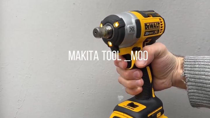 DeWAIT DCF887 Brushless Impact Wrench Cordless 2 Li-ion Batteries ...