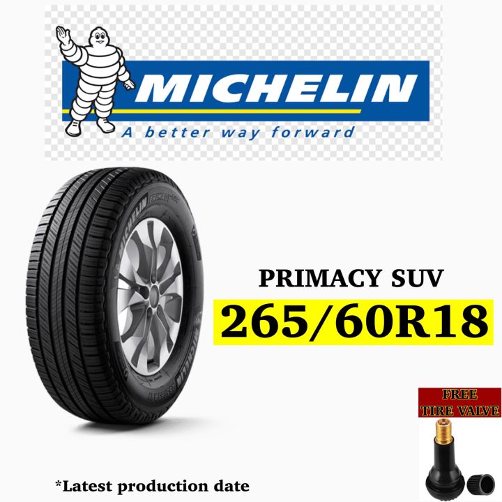 MICHELIN PRIMACY SUV H/T - 265/60R18 for PickUp and SUV (MADEIN THAILAND) | Lazada PH