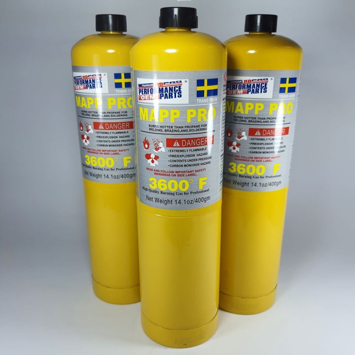 Mappgas Torch Gas MAPP PRO 3600⁰F Used by Professionals (Sold Per Piece ...