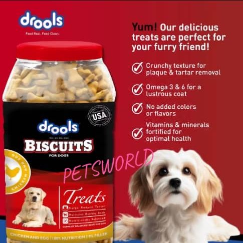 Drools Biscuits For Dogs 800G | Lazada