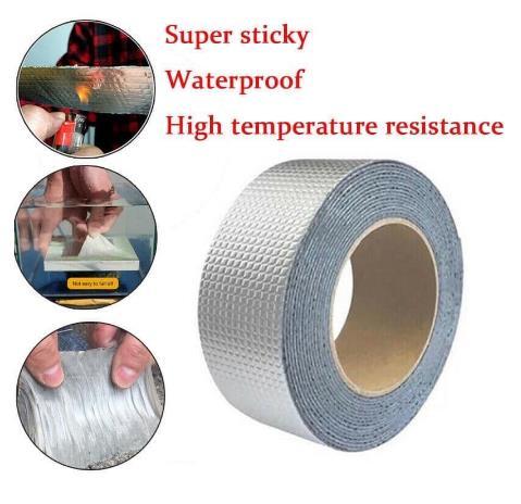 Waterproof Tape aluminum foil butyl sealing self adhesive tape color steel bungalow roof leakage ...