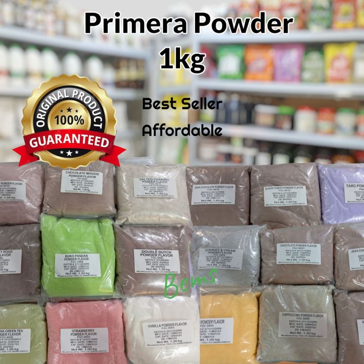 PRIMERA flavor powder for milktea shake and frappe 1kg | Lazada PH