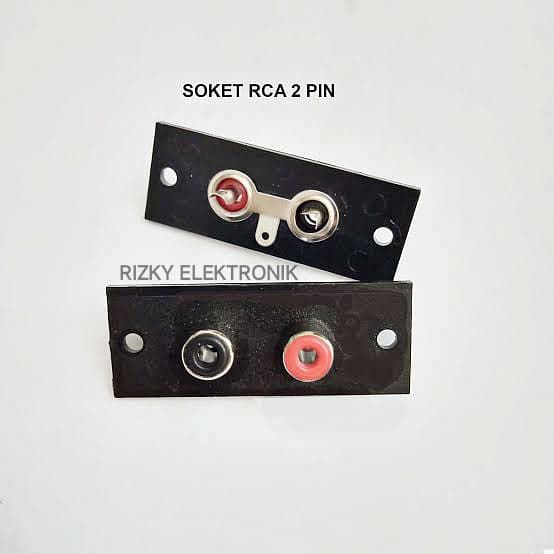 Socket RCA 2 Pin Input Output Soket Mic Audio Sound | Lazada Indonesia