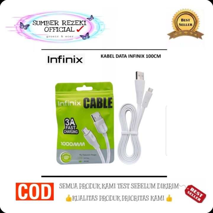 SR - Kabel data / Kabel Charger / Kabel Casan Infinix 100 cm Original ...