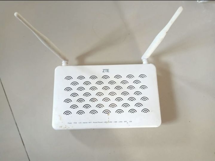 ont modem zte f609 v1 bukan f609 v3 plus adaptor | Lazada Indonesia