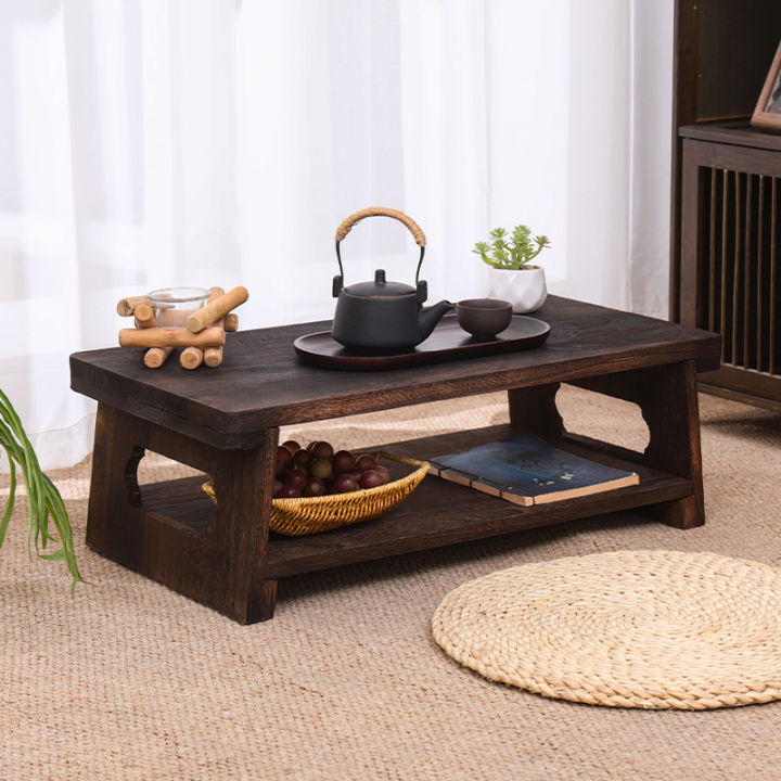 Japanese Style Small Table Tatami Window Seat Low Table Solid Wood ...