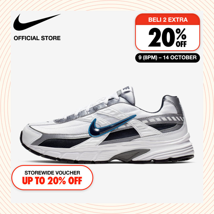 Nike Men's Initiator Running Shoe - White [394055-101] | Lazada Indonesia