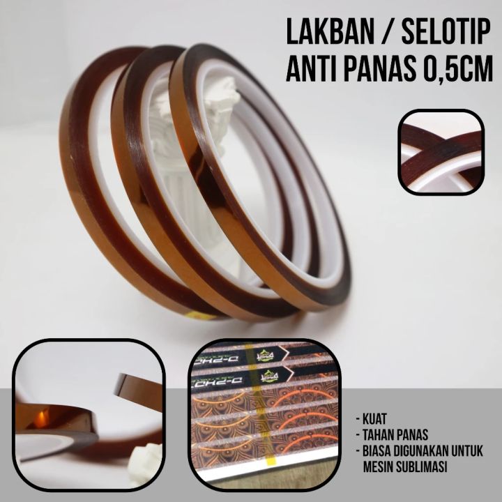 ISOLASI / LAKBAN ANTI PANAS 0,5 MM | Lazada Indonesia