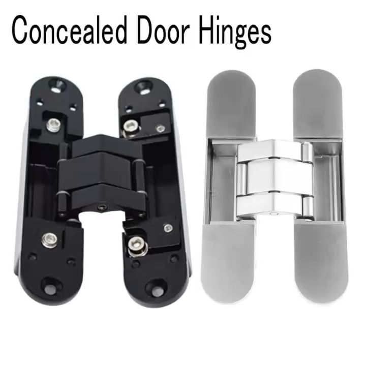concealed Door Hinges stainless 180 Degree Invisible Hinge for Hotel ...