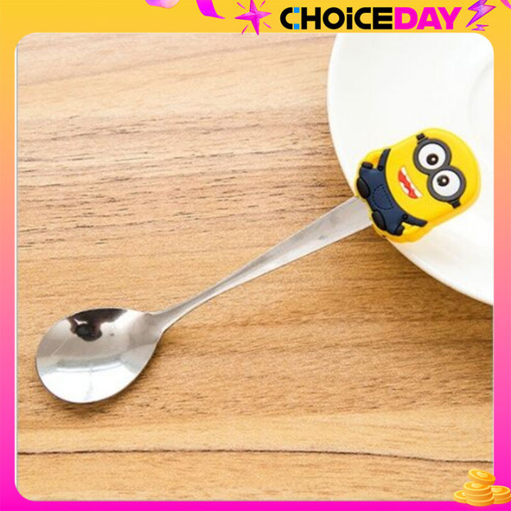 Sendok Teh Mini Karakter Cartoon | Sendok Kecil Stainless | COD ...