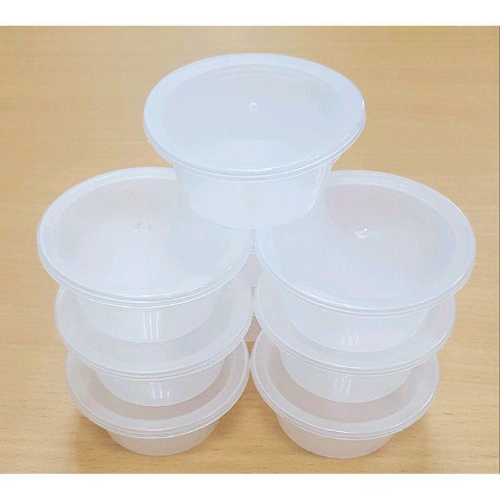 10 hũ nhựa làm bánh plan, caramen, hộp nhựa làm kem plan | Lazada.vn
