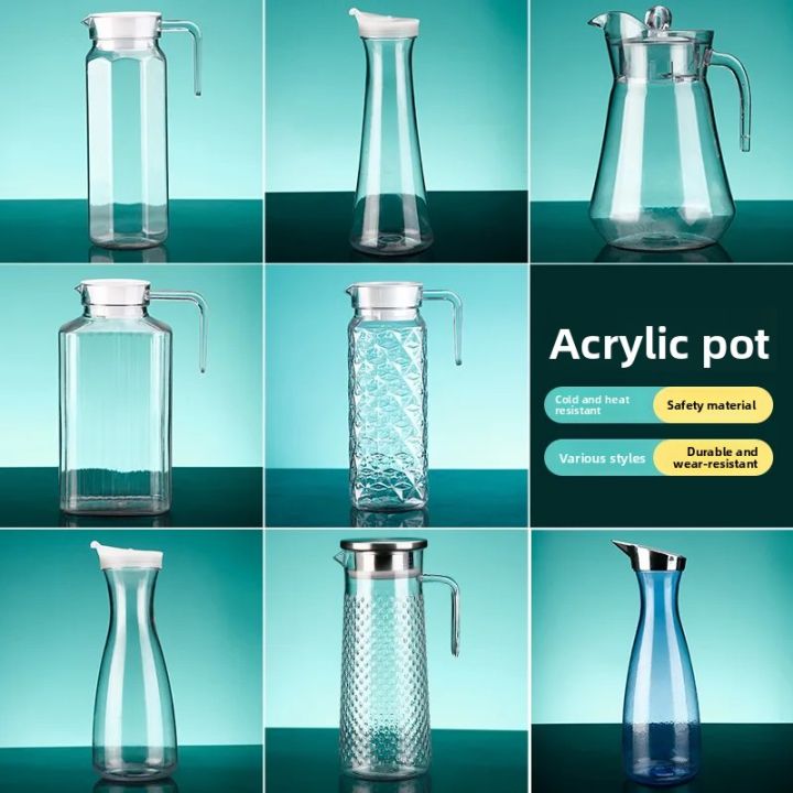 Acrylic Plastic Beverage Juice Pot High Temperature Resistant ...