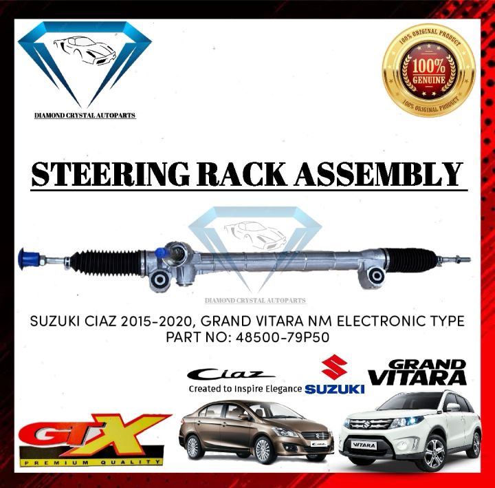GTX STEERING RACK ASSEMBLY SUZUKI CIAZ 2015-2020, GRAND VITARA New ...