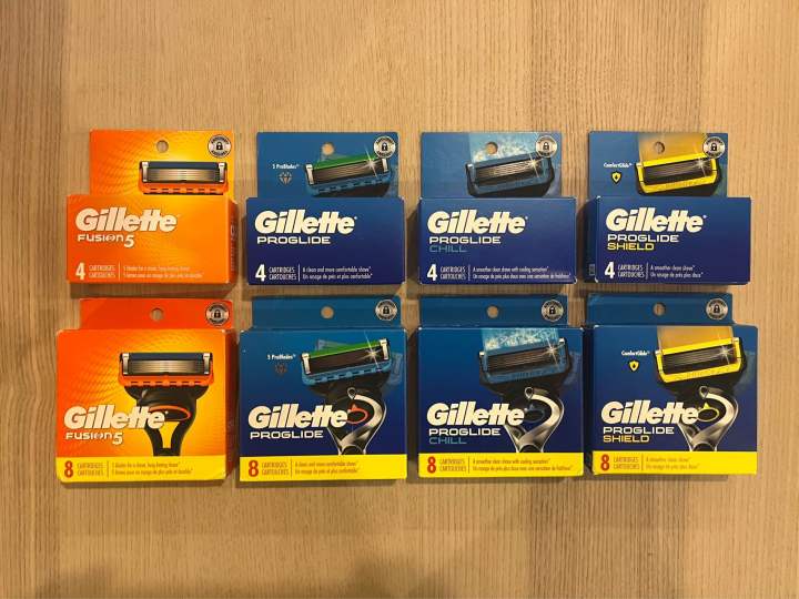 Gillette Fusion 5/ Proglide/ Proglide Chill/ Proglide Shield/Skinguard ...