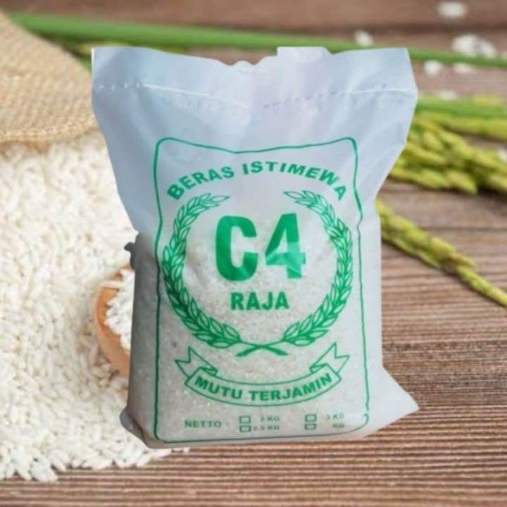 BERAS C4 RAJA 3kg | Lazada Indonesia