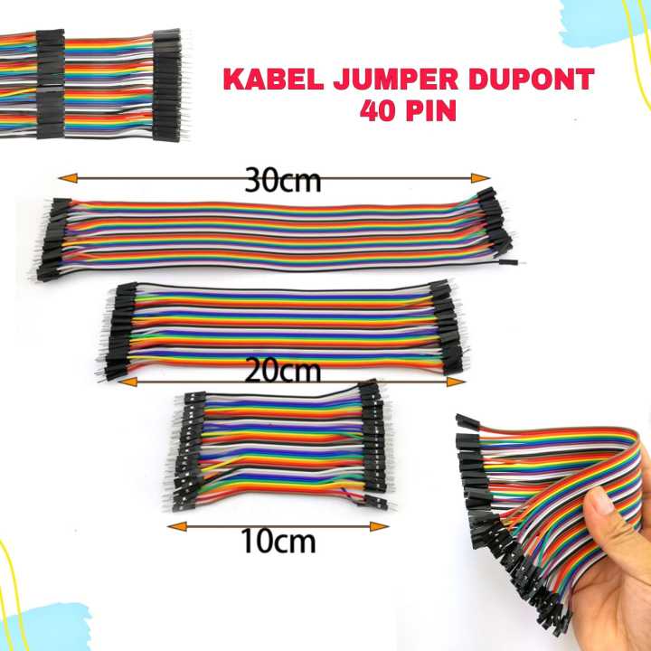 Kabel Jumper Dupont 40 Pin / Jumper Wire Cable 40 PCS | Lazada Indonesia