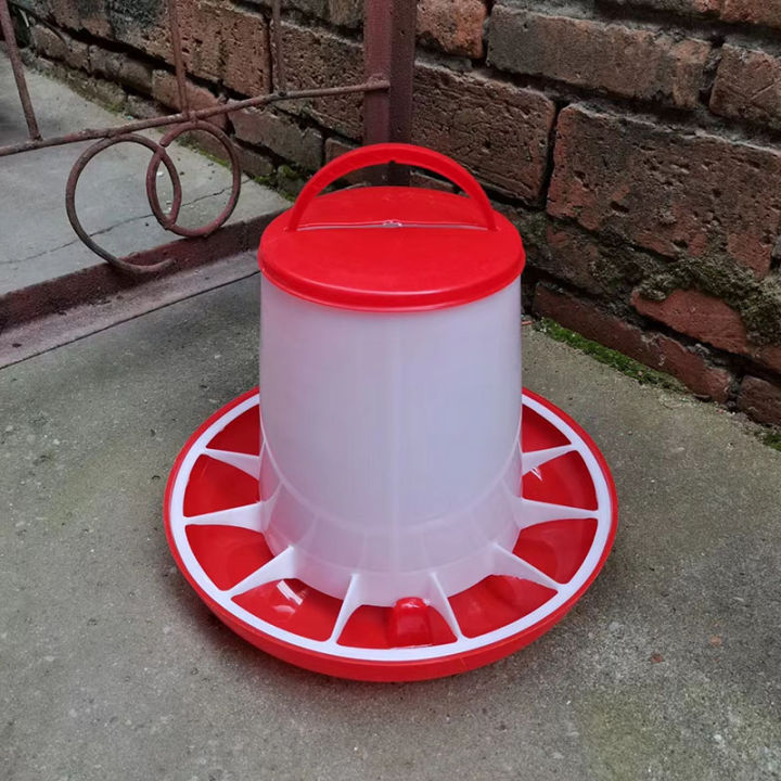 1.5 Kg Automatic Chicken Feeder Drinker Fowl Chicken Poultry Breeding ...
