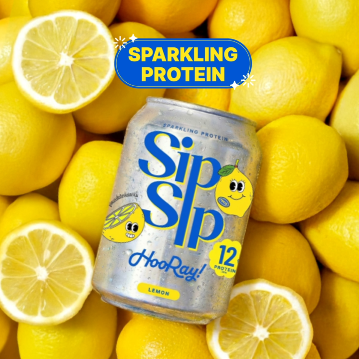 Hooray! SIP SIP Hooray! Sparkling Protein - โปรตีนซ่า Sugar Free กลิ่น ...