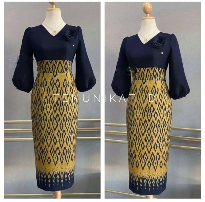 HAIVA DRESS TENUN - COUPLE BAJU TENUN | Lazada Indonesia