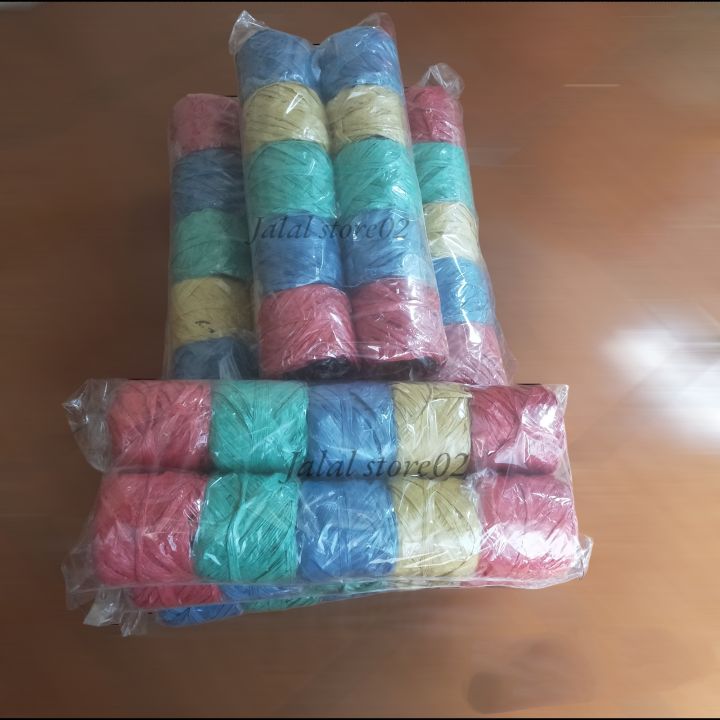 tali rapia 1 pack isi 10 roll tersedia 3 pack 30 roll 5 pack 50 roll ...