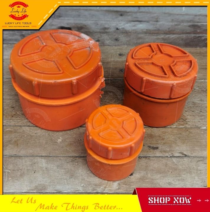 Pvc orange ordinary pipe fittings Clean out 2" 3" 4" | Lazada PH