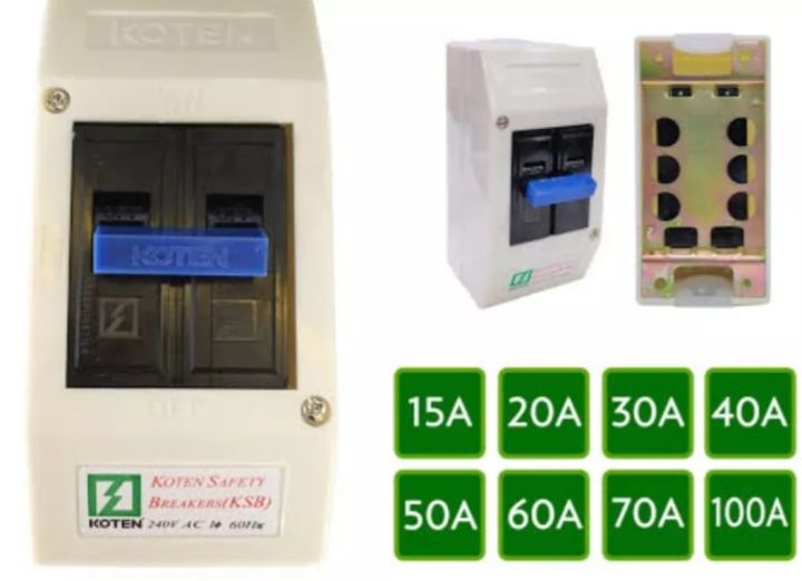 KOTEN SAFETY BREAKER WITH HOUSING | Lazada PH