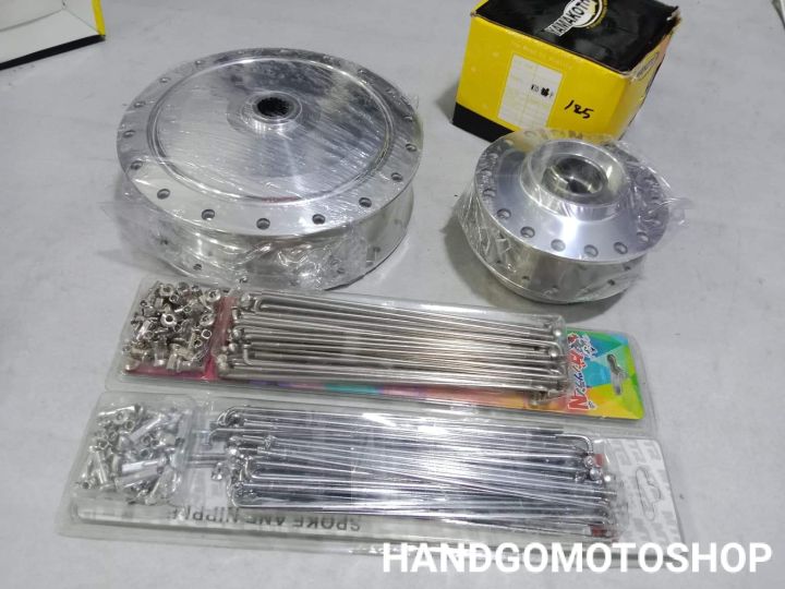 Rim Rios Set Mio i 125 M3 Silver Color / HANDGOMOTOSHOP | Lazada PH