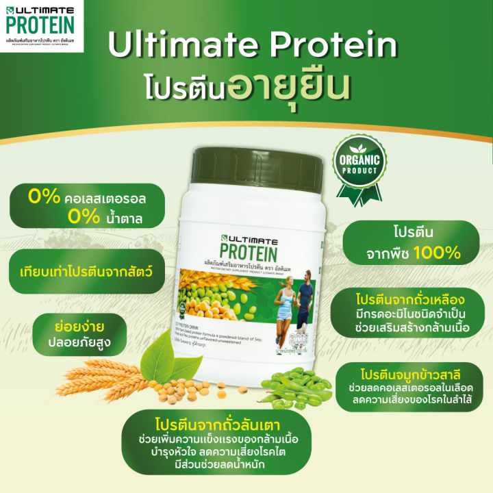 Ultimate Protein อัลติเมท โปรตีน ผลิตภัณฑ์เสริมอาหารโปรตีน 200กรัม (EXP ...