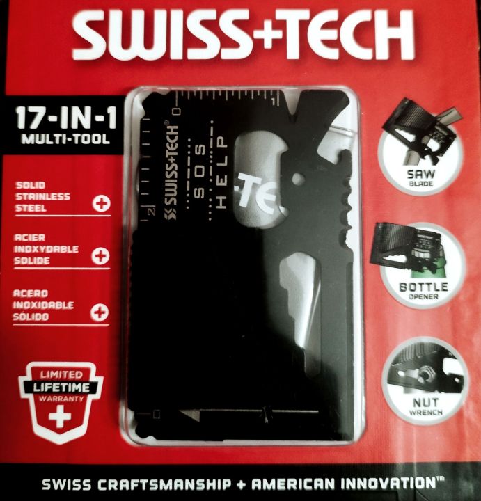 SWISS+TECH Multi Tool 17-1 Collection | Lazada PH
