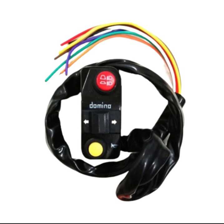 SAKLAR MOTOR SAKLAR KIRI DOMINO PLUS SEN UNIVERSAL MOTOR | Lazada Indonesia
