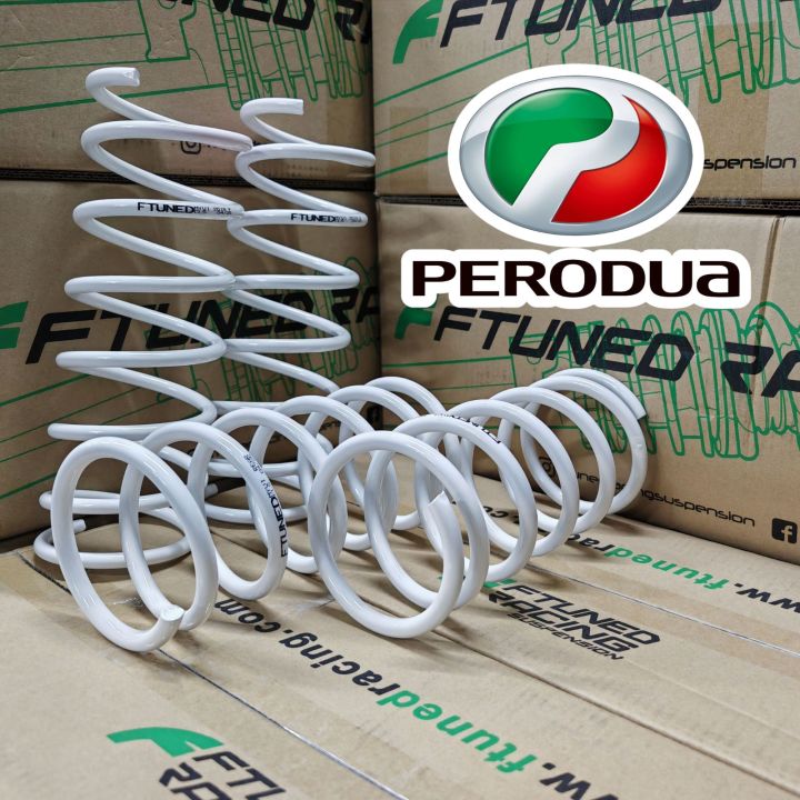 [PERODUA] Ftuned Racing Suspension CLS Comfort Lowering Spring for ...