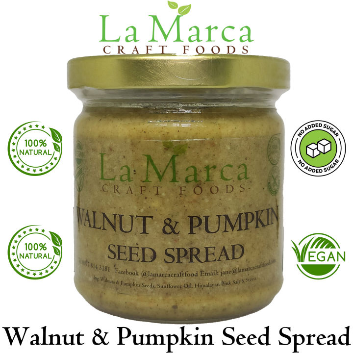 La Marca Craft Foods - Walnut & Pumpkin Spread #KETO #VEGAN #NO SUGAR ...